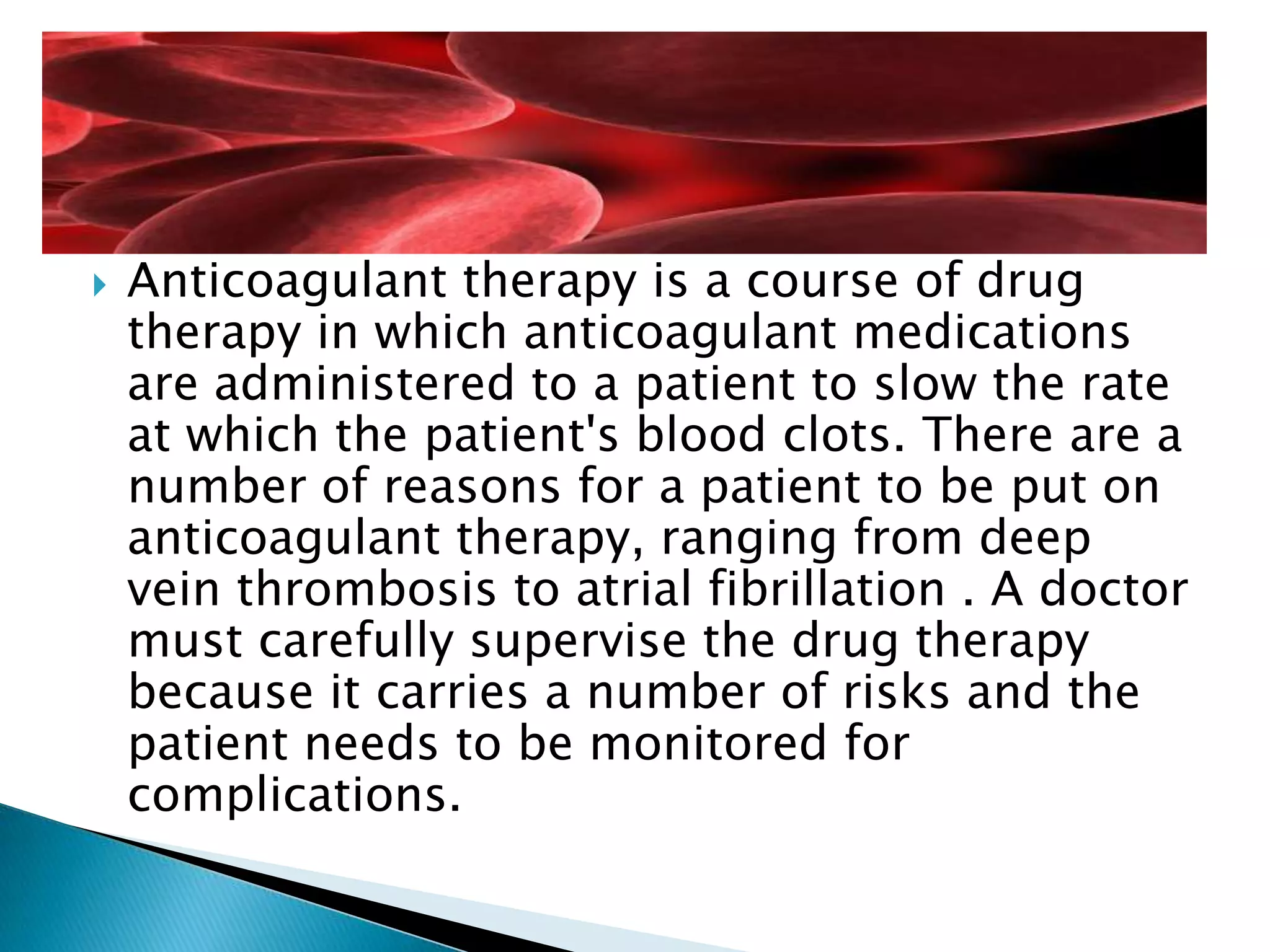 Anticoagulation safety | PPT