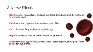 Anticoagulents used for human blood | PPTX
