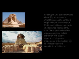 Antico e moderno egitto | ODP