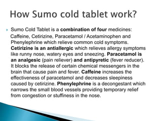 Anti cold tablets | PPTX