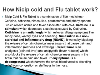 Anti cold tablets | PPTX