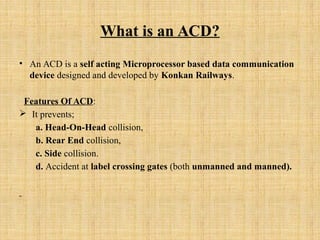 Anti collision device | PDF