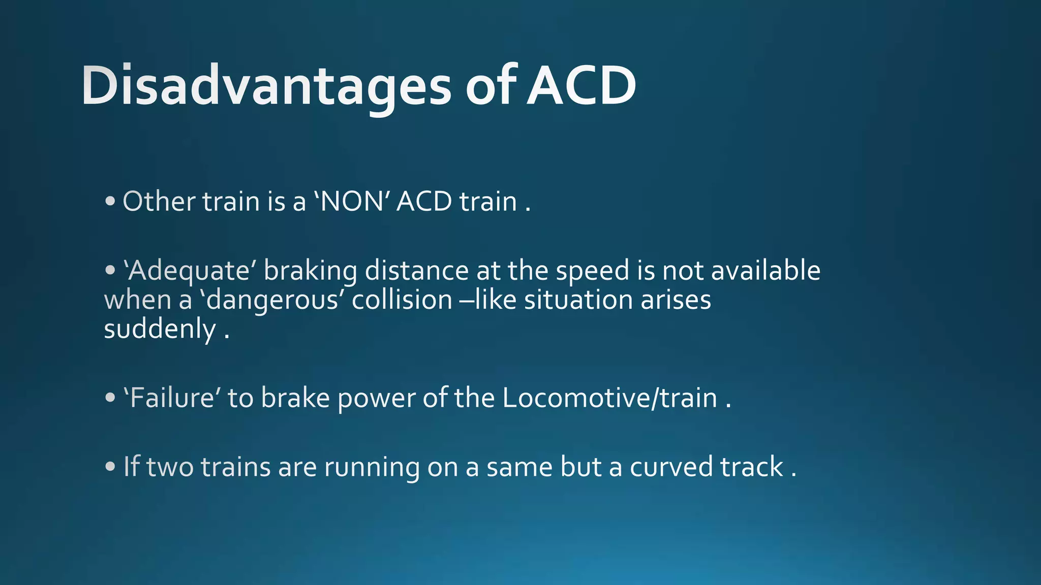 Anti collision device | PPTX | Rail Travel | Travel Type