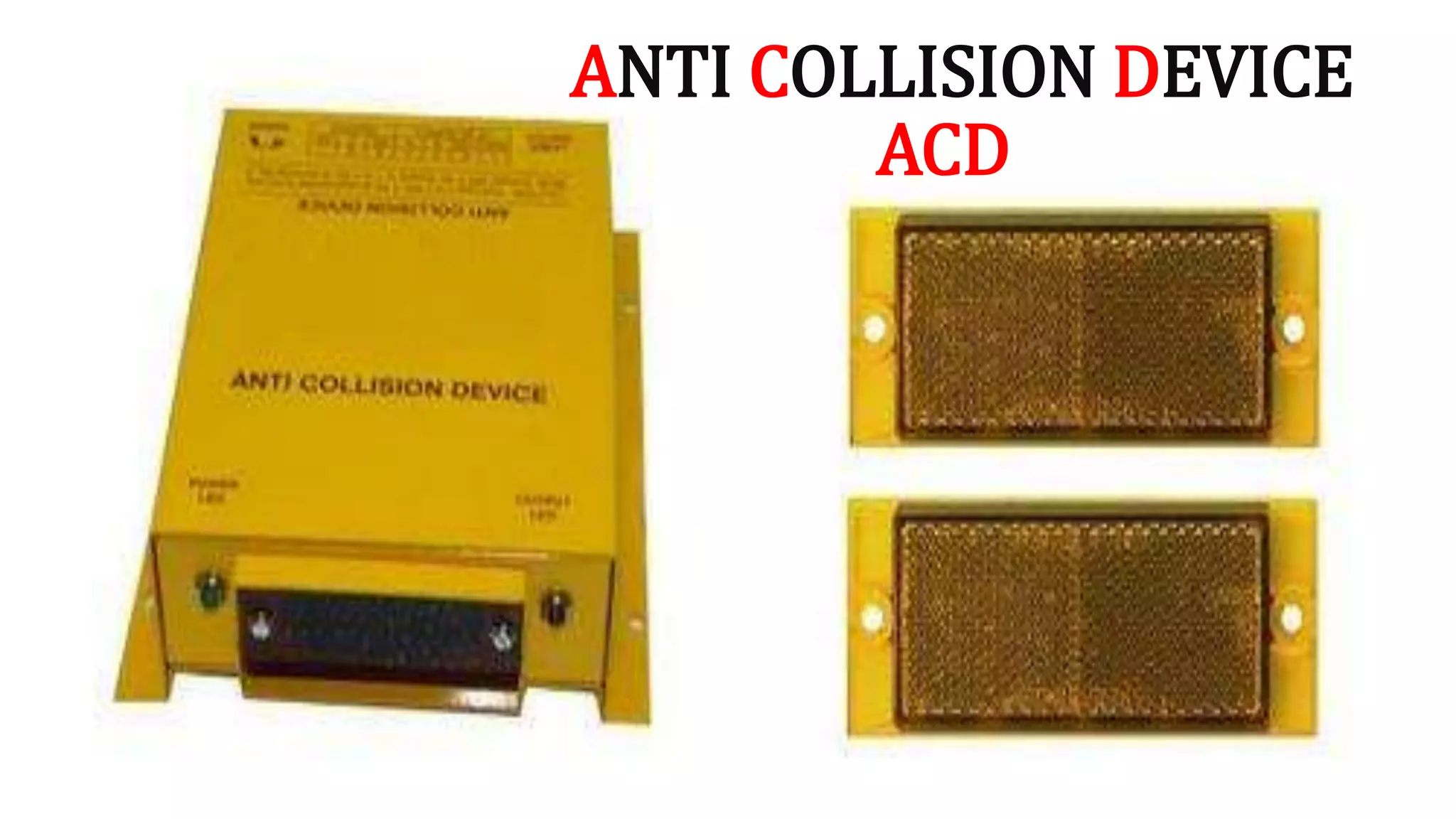 Anti collision device | PPTX | Rail Travel | Travel Type