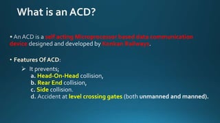 Anti collision device | PPTX