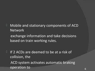 Anti collision technology of crashless cars | PPT