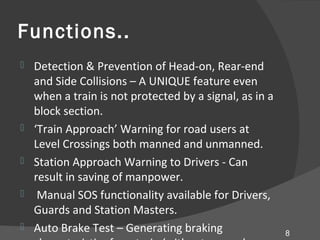 Anti collision technology of crashless cars | PPT | Auto Safety ...