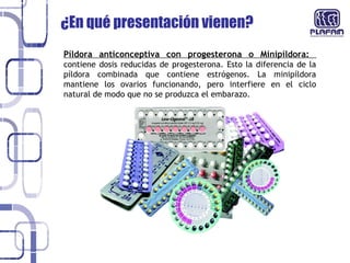 Anticoncepción hormonal | PPT