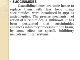 Anticonvulsant notes | PDF