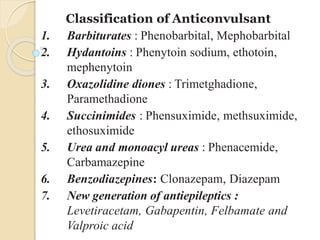 Anticonvulsant notes | PDF | Brain and Nervous System Disorders ...