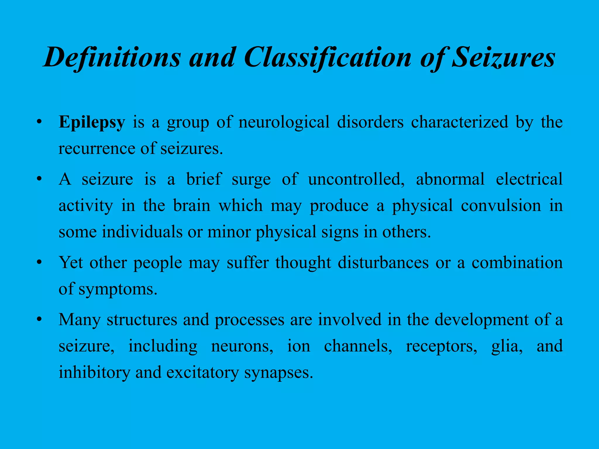 Anti epileptics agents pharmacology | PPTX
