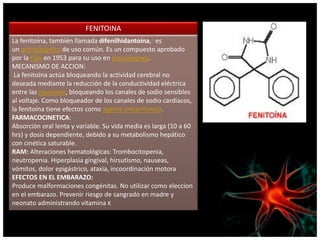Anticonvulsivantes en Obstetricia | PPTX