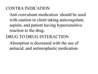 Anticonvulsive medication | PPT