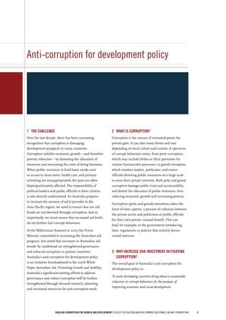 Tackling Corruption for Growth and Development | PDF