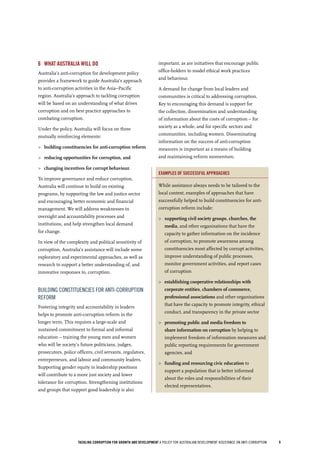 Tackling Corruption for Growth and Development | PDF
