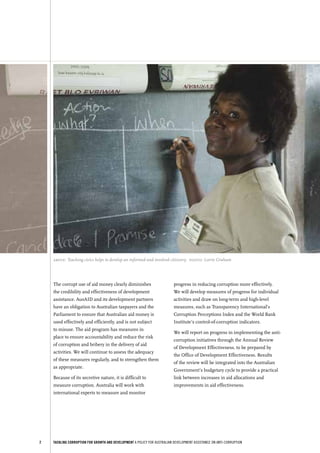 Tackling Corruption for Growth and Development | PDF