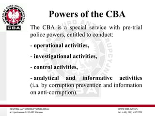 CENTRAL ANTI-CORRUPTION BUREAU (CBA) | PDF | Debated Sensitive Social ...