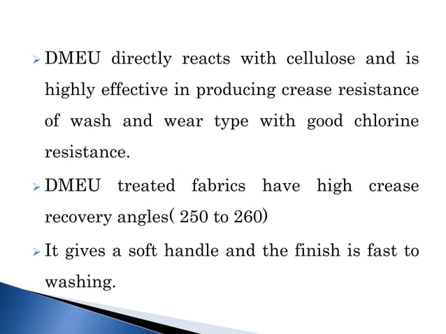 Anti crease finishes1.pptx | Skin Care | Beauty