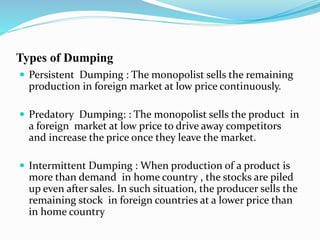 Anti ddmping slides | PPTX | Commodities | Economy