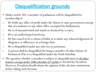 Anti defection law | PPT