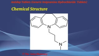 Antidep Tablets (Generic Imipramine Hydrochloride Tablets) | PDF