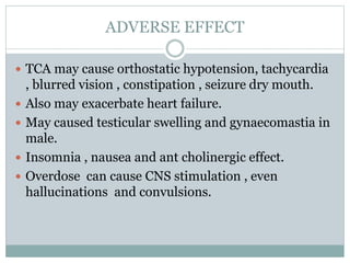 antidepresent by vishal dubey ims bhu (Bsc nursing)pptx | PPT