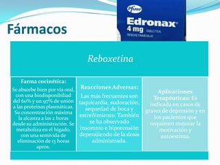 Antidepresivos presentacion | PPTX