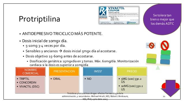 Antidepresivos triciclicos