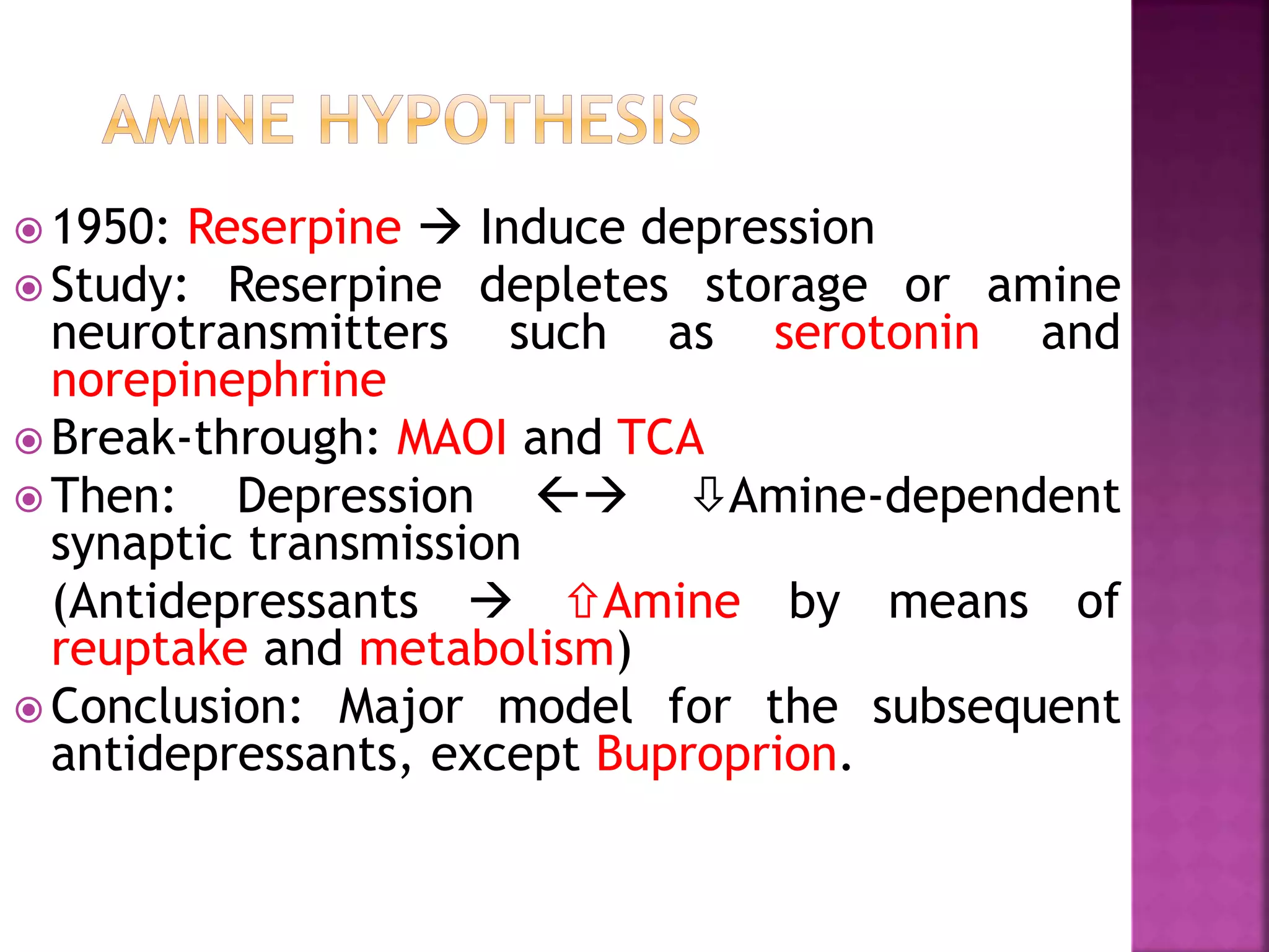 Antidepressant drugs | PPTX