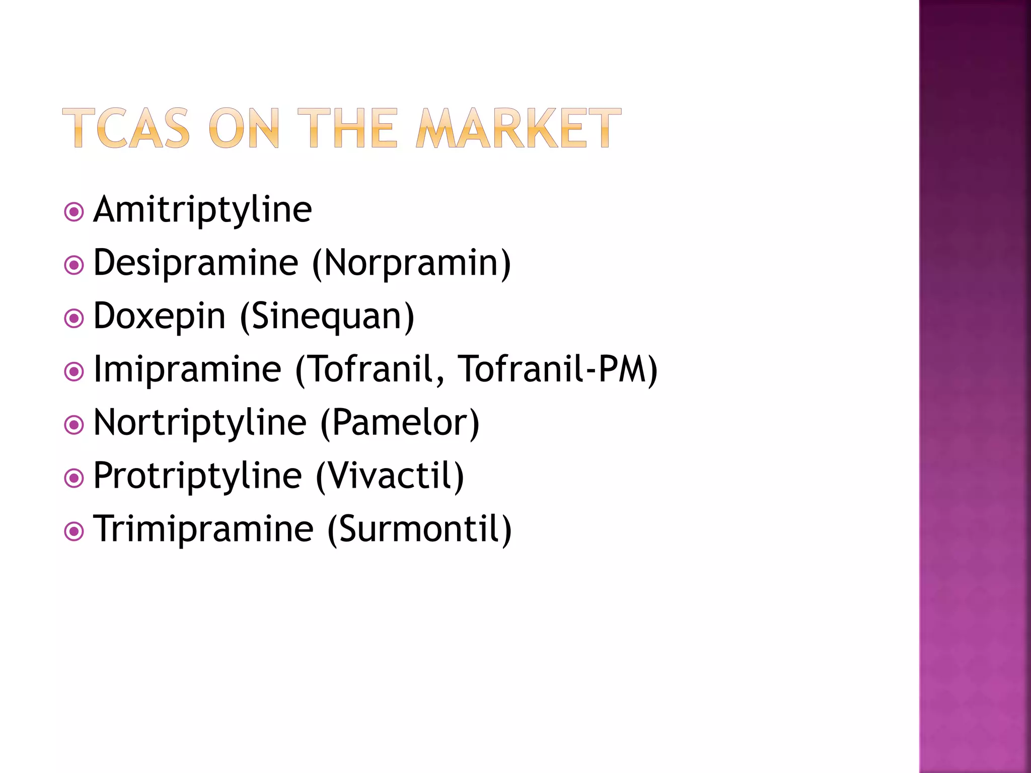 Antidepressant drugs | PPTX