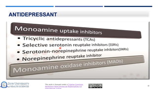 Antidepressant_Pharmacology (LMS).pptx mental health | PPT