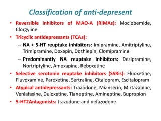 Antidepressants | PPTX