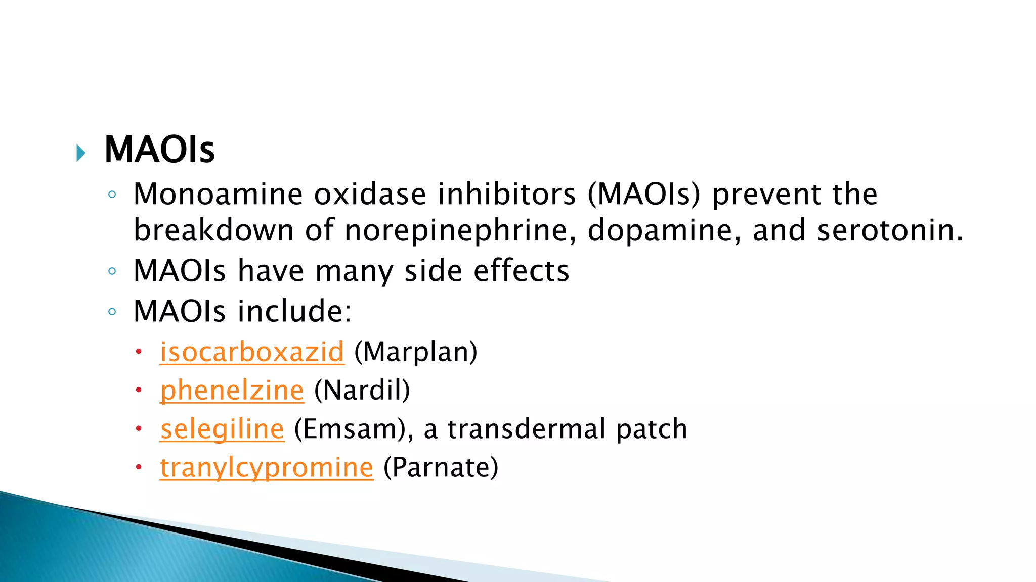 Psychopharmacology of Antidepressants, Mood Stabilizers and ...