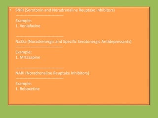 Antidepressants | PPTX