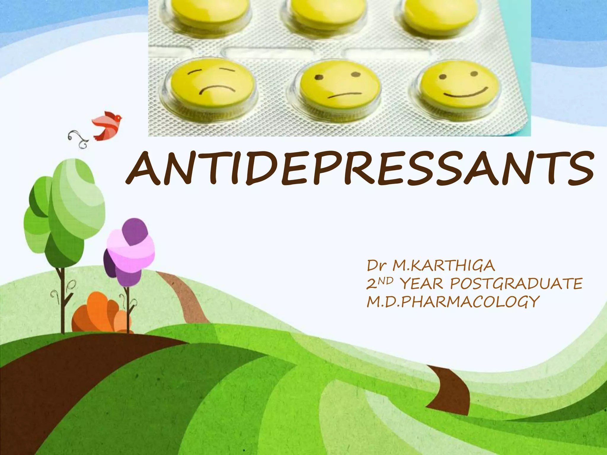 Antidepressants | PPTX