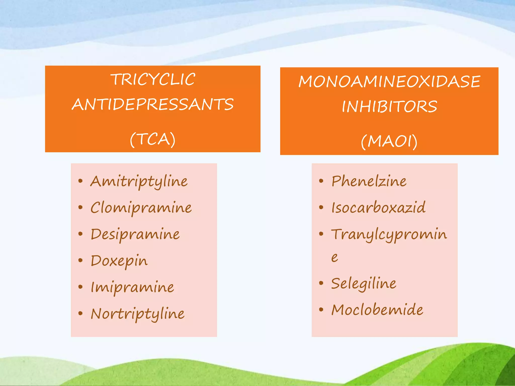 Antidepressants | PPTX
