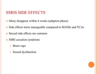 Pharmacology of Antidepressants and its mechanism | PPT
