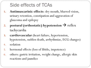 Antidepressants pharmacology moa adr uses | PPT