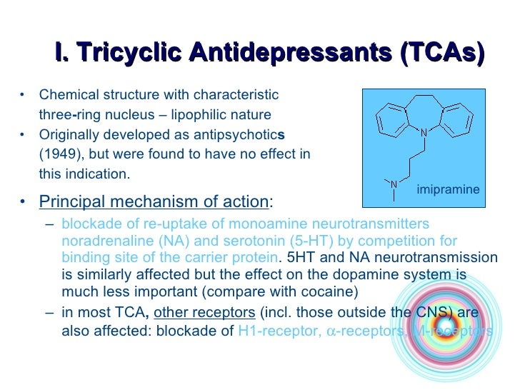 Antidepressants Tca Ssri