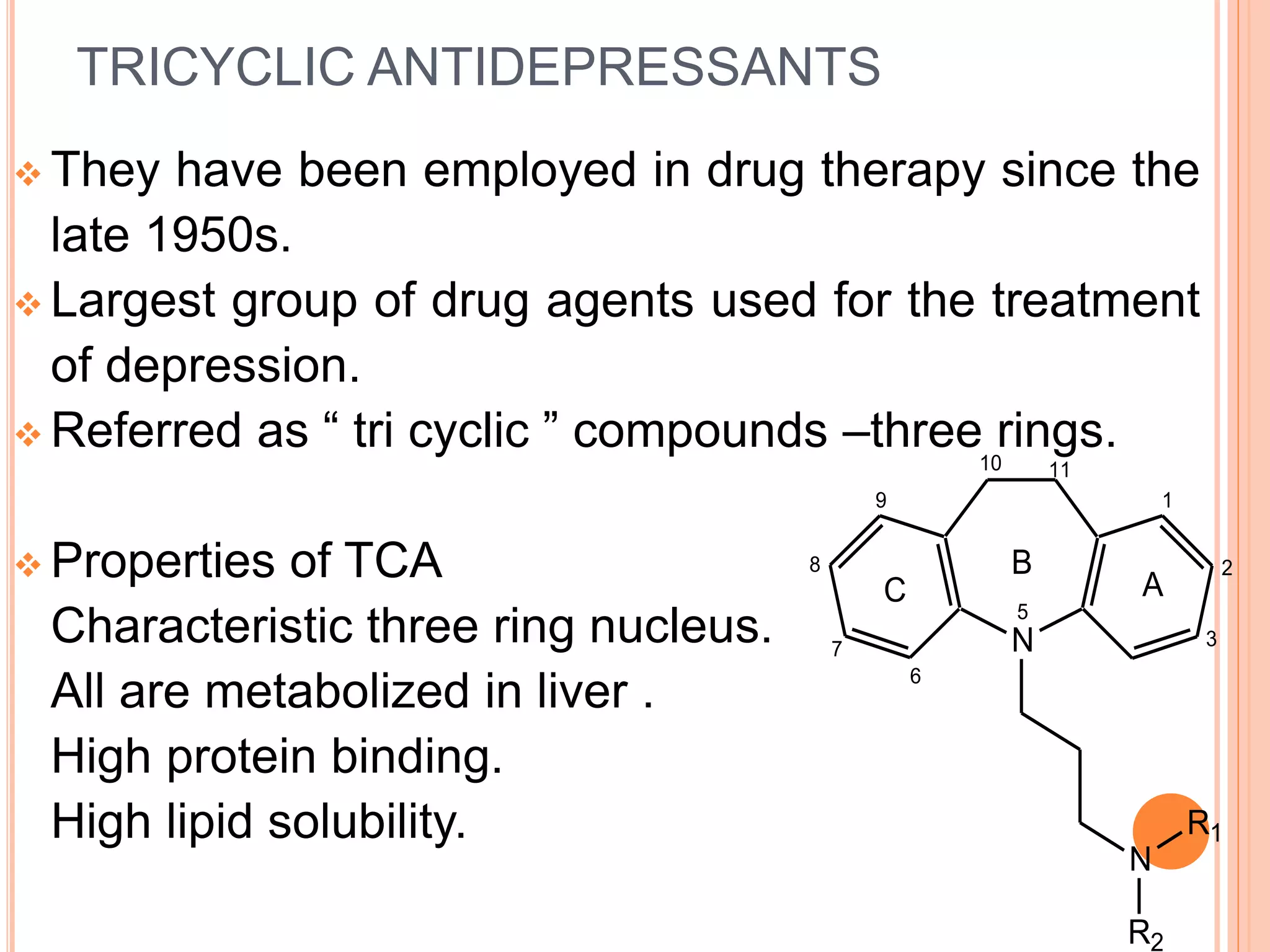 Antidepressants -pharmacology | PPTX