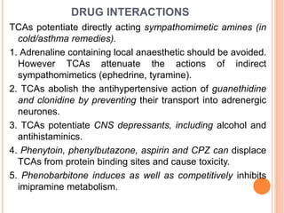 Antidepressants -pharmacology | PPTX