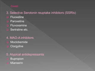 Antidepressants | PPTX