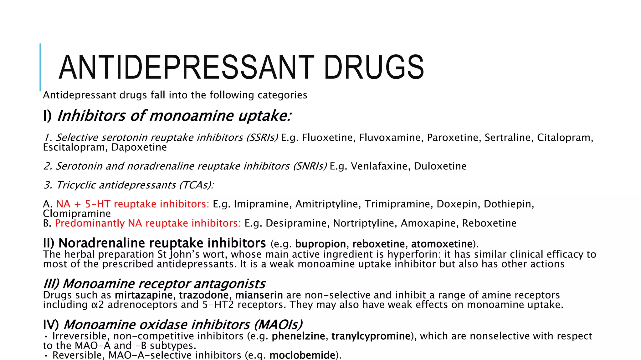 Antidepressants screening models | PPTX