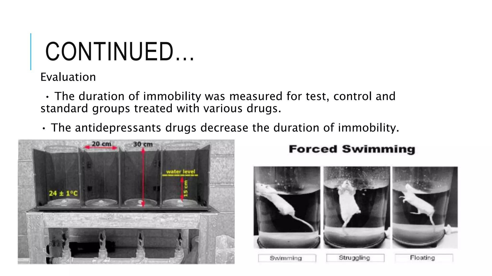 Antidepressants screening models | PPTX