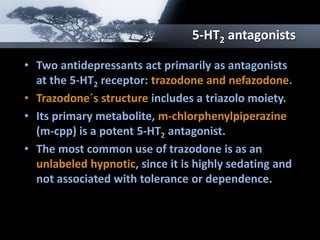 Antidepressants, pharmacokinetics | PPSX