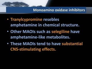 Antidepressants, pharmacokinetics | PPSX