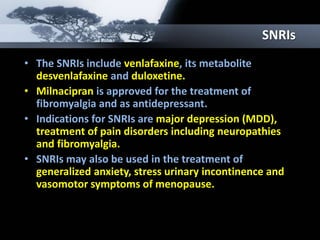 Antidepressants, pharmacokinetics | PPSX