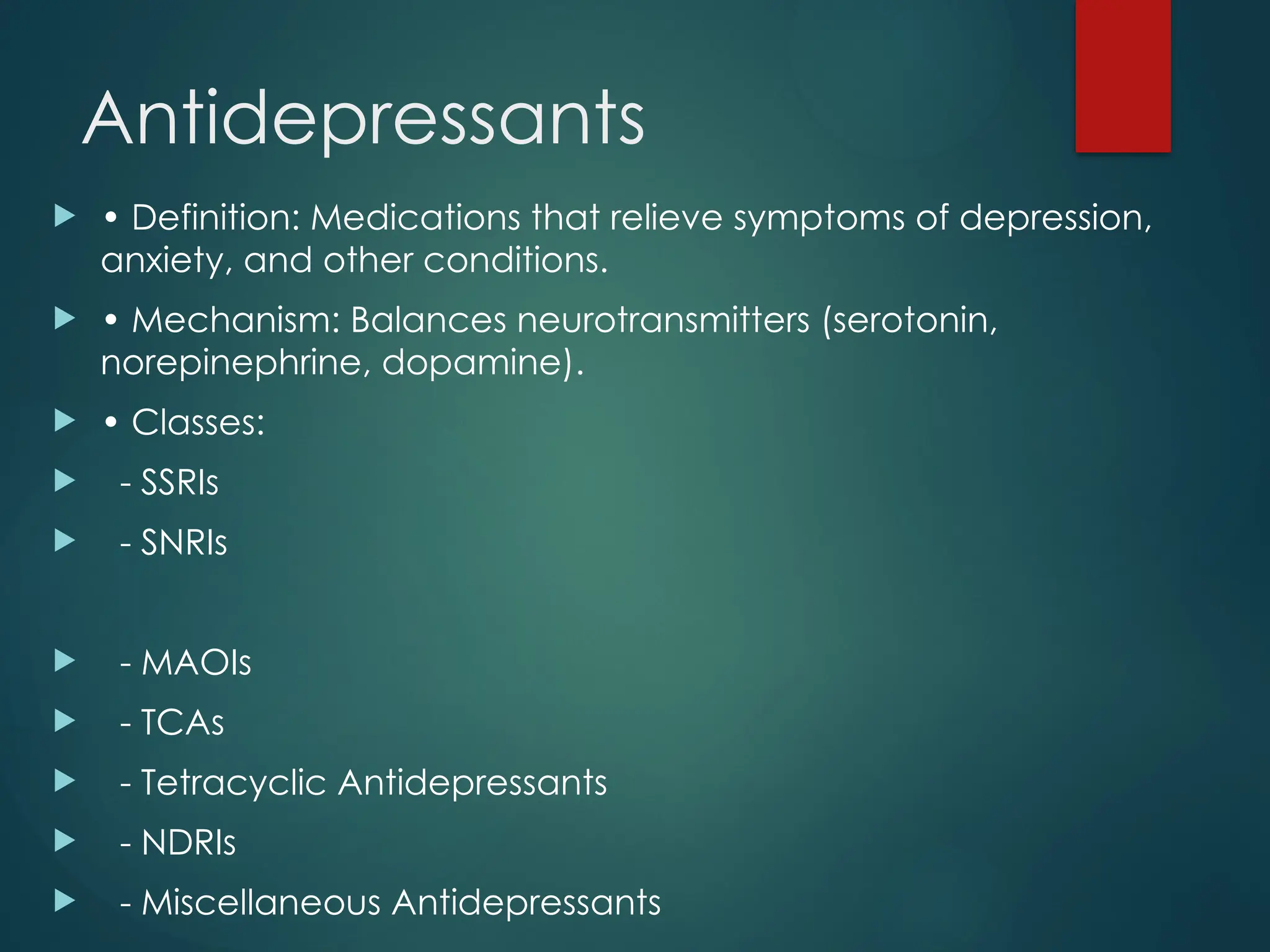 Antidepressants_Presentation and be.pptx