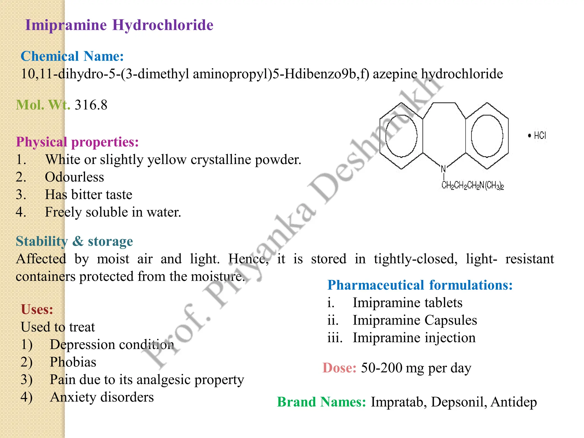 ANTIDEPRESSANTS (Pharmaceutical Chemistry) | PDF