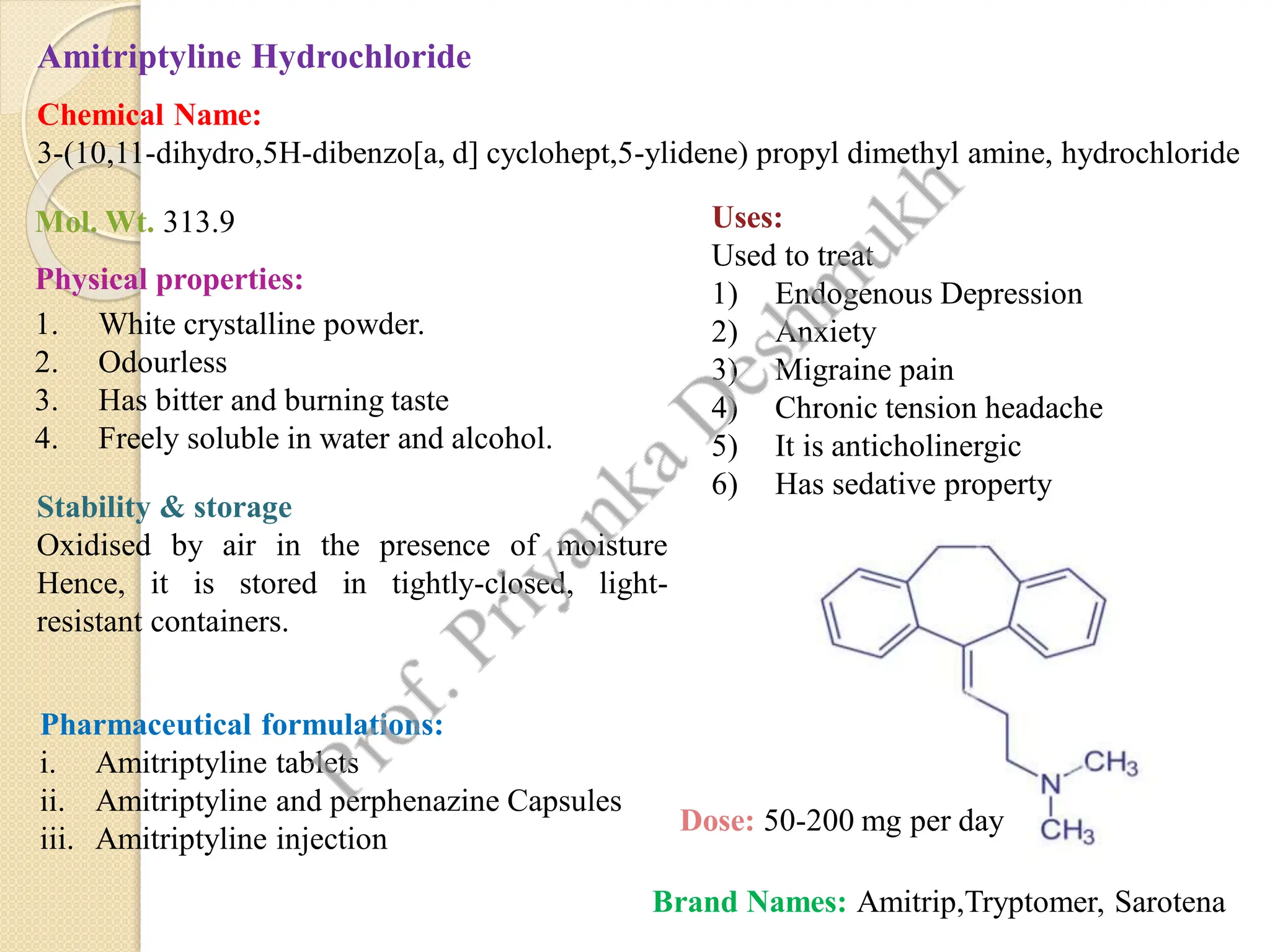 ANTIDEPRESSANTS (Pharmaceutical Chemistry) | PDF